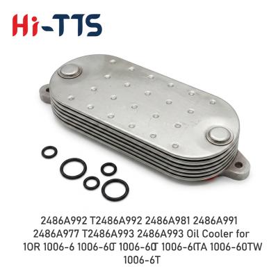 China Oil Cooler Radiator 2486A992 T2486A992 2486A981 2486A991 2486A977 T2486A993 2486A993 Stainless Steel for Engine Car Truck for sale