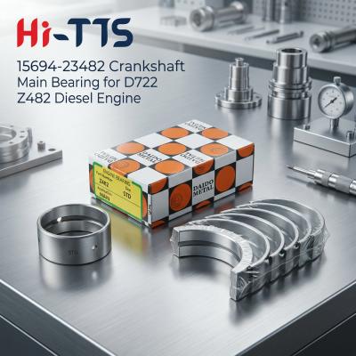 China Aftermarket 15694-23482 Crankshaft Main Bearing for D722 Z482 Diesel Engine Spare Parts for sale