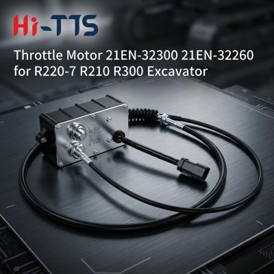 China Throttle Motor 21EN-32300 21EN-32260 for R225-7 Excavator Construction Machinery Parts Throttle Controller Levers for sale