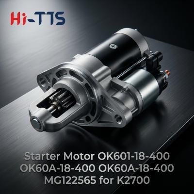 China Construction Engine Parts  Starter Motor 12V 2.2KW 11T  03111-4200  0K601-18-400  0K60A-18-400 for K2700 Diesel Engine for sale