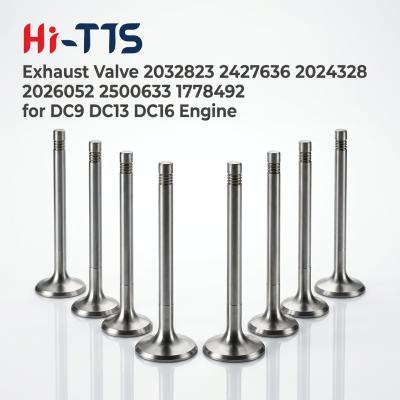 China Diesel Engine Exhaust Valve for Scania DC9 DC13 DC16 Diesel Engine Spare Parts 2026052 2032823 for sale