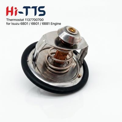 China Thermostat 1-13770070-0 1137700700 for  6BD1 6BG1 6BB1 Excavator Parts for sale