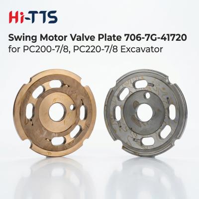 China Swing Motor Valve Plate / Plate Valve 706-7G-41720 7067G41720 for PC200-7 PC200-8 PC220-7 PC220-8 PC200-7 PC200-7HM PC200-8 for sale