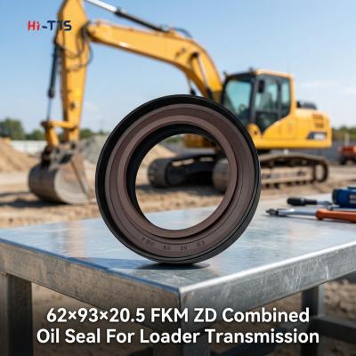 China ZD62×93×20.5 FKM Double Spring Rectangular Combined Skeleton Oil Seal For Mini Loader Gearbox Transmission Shaft Seal Replacement Parts for sale