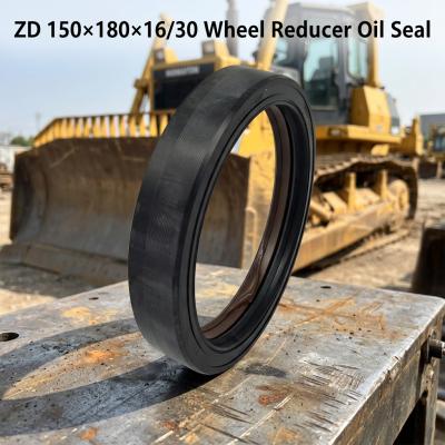 China ZD 150×180×16/30 Rectangular Double Spring Combined Skeleton Oil Seal Heavy-Load Anti-Leakage Wheel Reducer Seal For CG30B ZL30B-II CLG830 Loader Replacement for sale