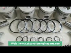 6D16T Cylinder Liner kit 23411-93C20 ME996591 Engine Rebuild Kits For  Diesel Engine Parts