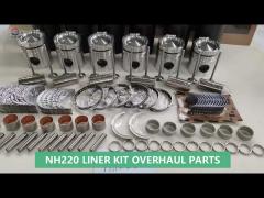 NH220 Excavator Engine Cylinder Liner kit