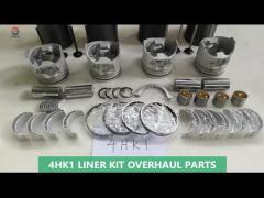 Excavator Engine 4HK1 Cylinder Liner kit