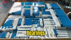 Busy day at the warehouse! Large batch of excavator bearings shipping globally today.