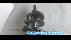 Crankshaft JT OK75A-11-301/OK75A1130/OK65A-11-301J/0VN01-11301 for K2700 for Engineering Machinery