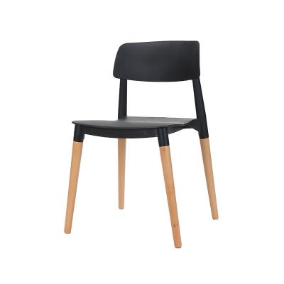 China KD outdoor or indoor pp wood dining room chair for sale