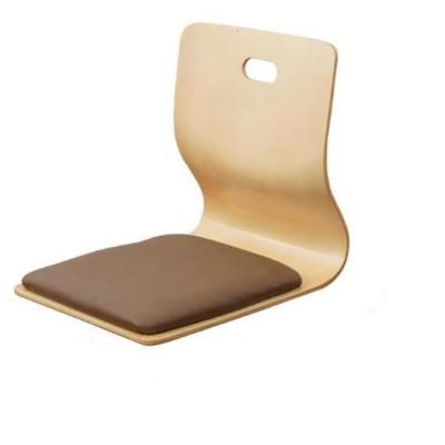 China South Korea popular wood tatami backrest chair for sale