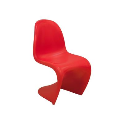 China KLD Mid Century Modern Molded Plastic S-Shape Dining Chair for sale