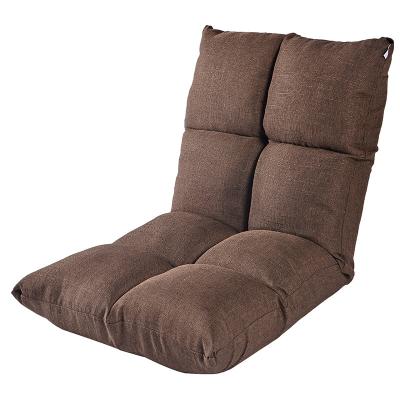 China comfortable six angles fabric korean floor chair for sale