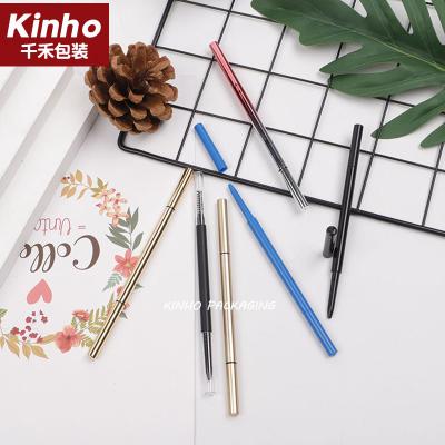 Cina Twist Up Eyeliner vuoto flacone 2 in 1 matita per sopracciglia da 2,5 g con pennello in vendita