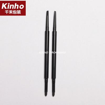 Cina ABS Twist Up Tubi per eyeliner vuoti Bottiglia per ciglia vuota a doppia testa con spugna in vendita