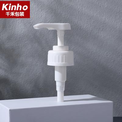 Cina 3,5-4 ml avvitare giù blocco pompa per lozione cosmetica grande uscita dispenser di sapone liquido 28/410 33/410 in vendita