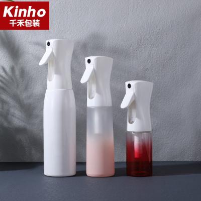Cina Aerosol Cosmetic Spray Pump 200ml 300ml 500ml Flacone spray continuo PET Barbiere Parrucchiere in vendita