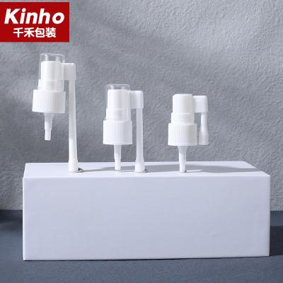 Cina 0.11-0.13ml/T Spruzzatore a ugello lungo Orale Nasale Pompa Spray Gola medica Nebbia fine in vendita