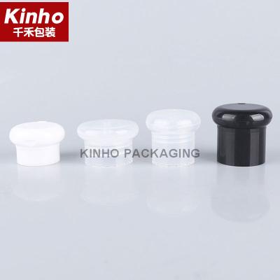 Cina Tappo di bottiglia cosmetico a fungo 24/410 24/415 28/410 28/415 Coperchi di bottiglia flip top PP in vendita
