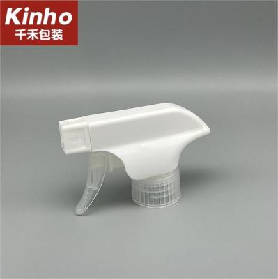 Cina Mini pompa a mano per ugello a grilletto in PP bianco nero 24 410 Mini spruzzatore a grilletto per bottiglia d'acqua in vendita