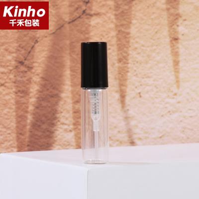 Cina 2ml 3ml Piccole bottiglie di profumo vuote Mini atomizzatore Fiale di profumo Spruzzatore di vetro in vendita