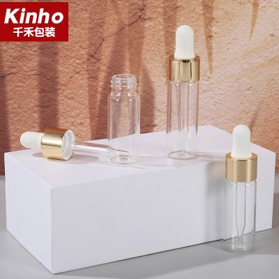 Cina Mini flacone di vetro con contagocce per olio essenziale 3 ml 4 ml 5 ml 7 ml 8 ml 10 ml Tappo in alluminio Tester Travel K in vendita