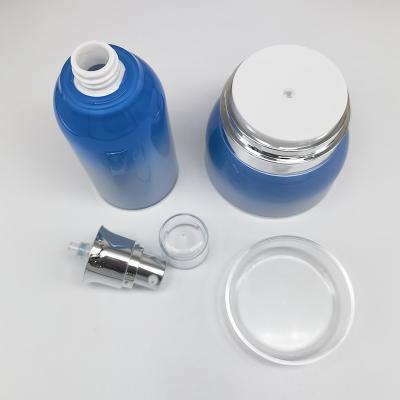 Cina Double Layer Vacuum Big Belly Airless Bottle 30ml 50ml 100ml Cream Jar 30g 50g in vendita