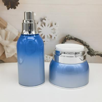 Cina Double Layer Vacuum Big Belly Airless Bottle 30ml 50ml 100ml Cream Jar 30g 50g in vendita