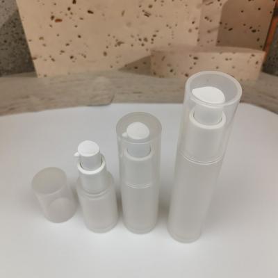 Cina 15ml 30ml 50ml Airless Vacuum Pump Bottle Frosted Matt For Lotion Cream Foundation Serum in vendita