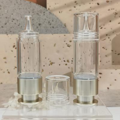 Cina bottiglia liquida dell'essenza del fondamento della pompa di 15ml Corea della bottiglia senz'aria popolare dell'ago con la linguetta della parte del riempitore in vendita