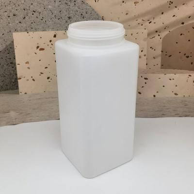 Cina 500ml Square Plastic HDPE Foam Pump Bottle 3cc 58mm Closure Size in vendita