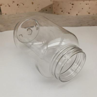 Cina 450ml Round Edge Square Plastic PET Foam Pump Bottle For 3cc 58mm Foam Pump Soap Dispenser in vendita