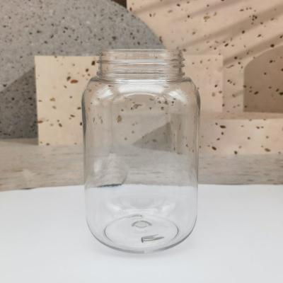Cina 450ml Round Edge Square Plastic PET Foam Pump Bottle For 3cc 58mm Foam Pump Soap Dispenser in vendita