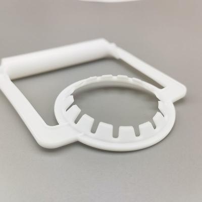 Cina 45mm Plastic Carry Handle For Pet Cola Water Edible Oil Bottle Neck Ring Grip Flange in vendita