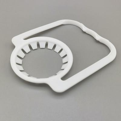 Cina 38mm Plastic Handle For Bear Milk Sauce / Water Bottle Neck Ring Flange Plate in vendita