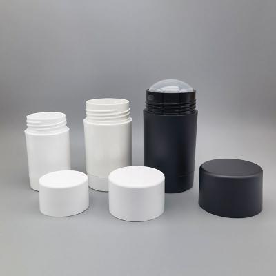 Cina 30ml 50ml 75ml 90ml Plastic PP PCR Cylindrical Deodorant Stick Container For Lip Balm in vendita