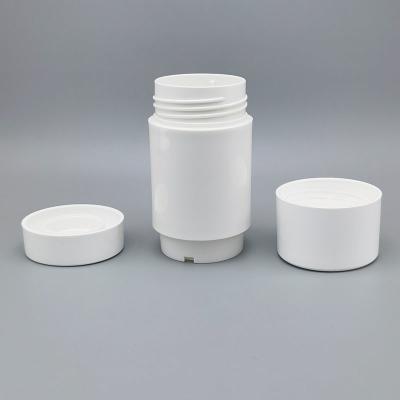 Cina 30ml 50ml 75ml 90ml Plastic PP PCR Cylindrical Deodorant Stick Container For Lip Balm in vendita