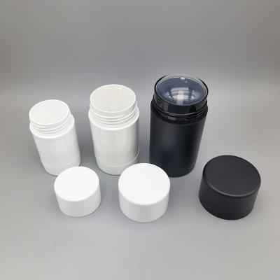 Cina 30ml 50ml 75ml 90ml Plastic PP PCR Cylindrical Deodorant Stick Container For Lip Balm in vendita