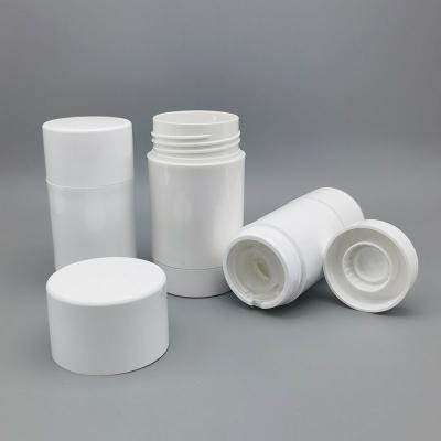 Cina 30ml 50ml 75ml 90ml Plastic PP PCR Cylindrical Deodorant Stick Container For Lip Balm in vendita