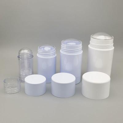 Cina Plastic AS Cylindrical Round Twist Up Deodorant Stick Tube For Sunscreen Body Lip Balm in vendita