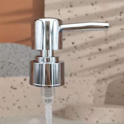 Cina Pompa per lozione da bagno personalizzata ABS cromata 24/410 28/410 1cc per bottiglie di gel shampoo in vendita