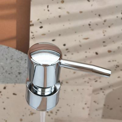 Cina Pompa per lozione da bagno personalizzata ABS cromata 24/410 28/410 1cc per bottiglie di gel shampoo in vendita