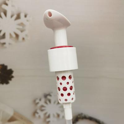 China 28mm Full Plastic PP Lotion Pump 2cc Liquid Soap Hand Dispenser Pump Left Right Lock Te koop