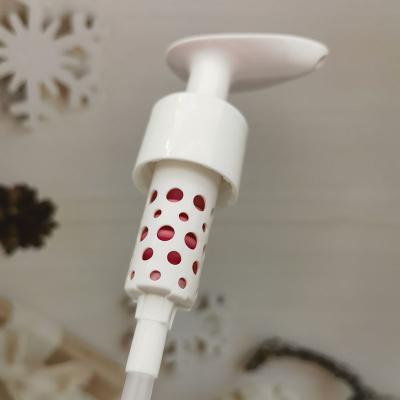 China 28mm Full Plastic PP Lotion Pump 2cc Liquid Soap Hand Dispenser Pump Left Right Lock Te koop