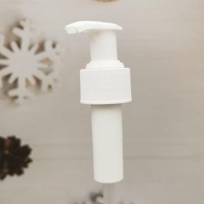 China 24/410 High All Plastic Lotion Pump Head Cosmetic Lotion Pump Mono Material Spring Outside Te koop