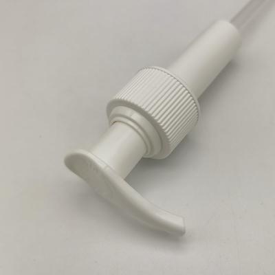 China 24/410 High All Plastic Lotion Pump Head Cosmetic Lotion Pump Mono Material Spring Outside Te koop