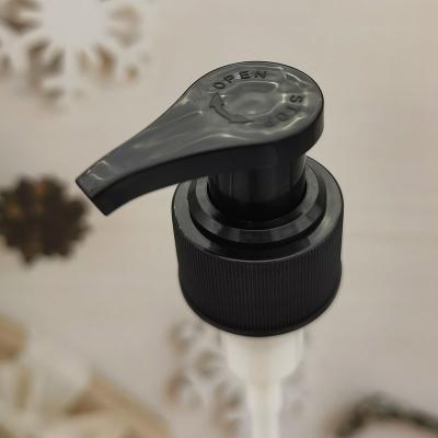 China 28/410 All Plastic Cosmetic Lotion Pump Head Mono Material Left Right Lock Te koop