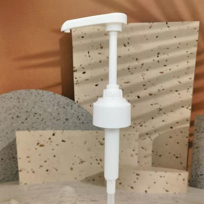 China Universal Cap Plastic Sugar Syrup Pump Dispenser For Jam Bottle Food Grade 8cc 10cc Te koop