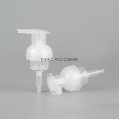 Cina Dispensatore di sapone in schiuma di plastica pompa blocco sinistra-destra interruttore lavaggio del viso 40MM 0,8CC in vendita